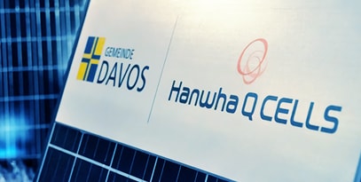 Q CELLS Solar Panels Power WEF's Sustainability - Hanwha
