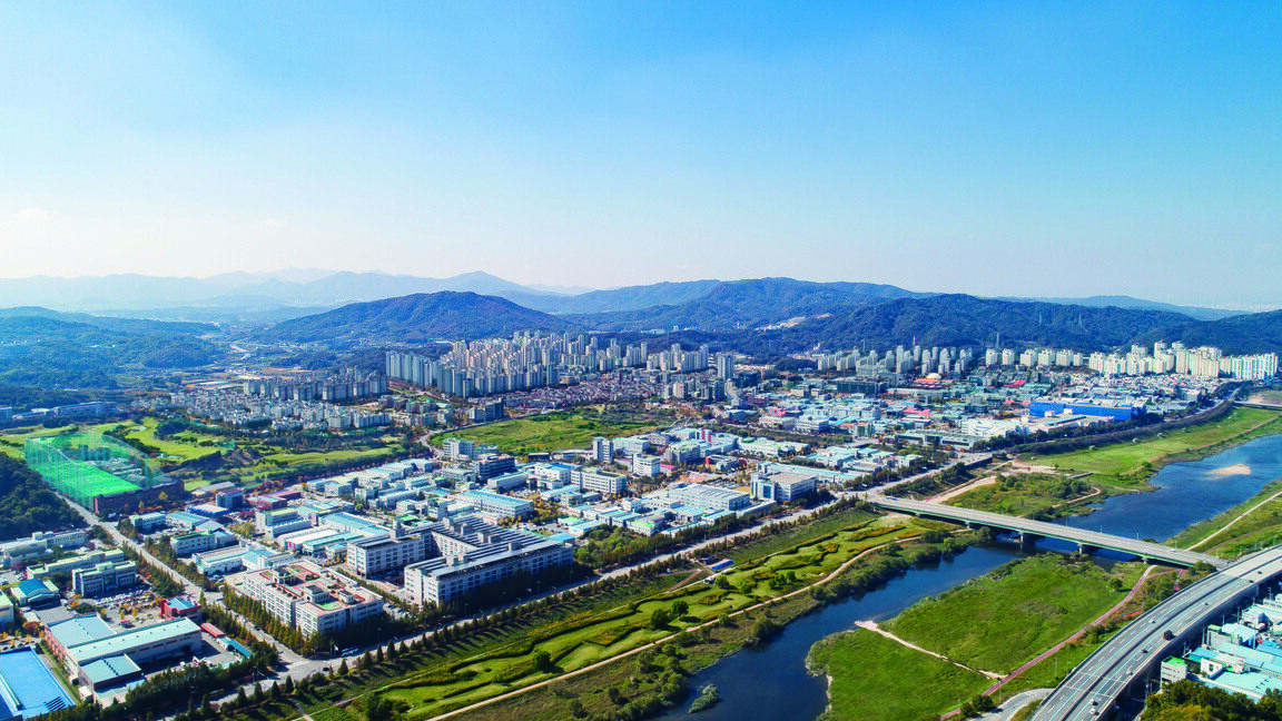 Daedeok Techno Valley in South Chungcheong Province, Korea