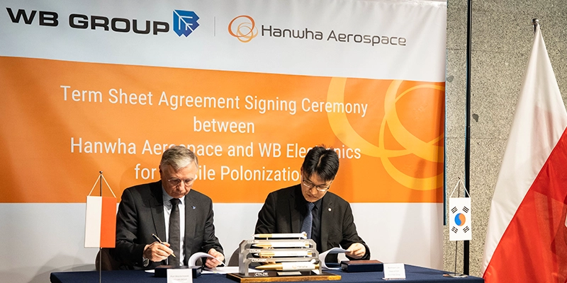 Hanwha signs guided missile agreement with WB Group